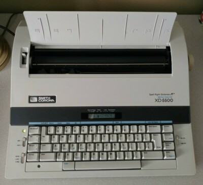 Smith Corona Memory Typewriter Spell Right XD5500 | eBay