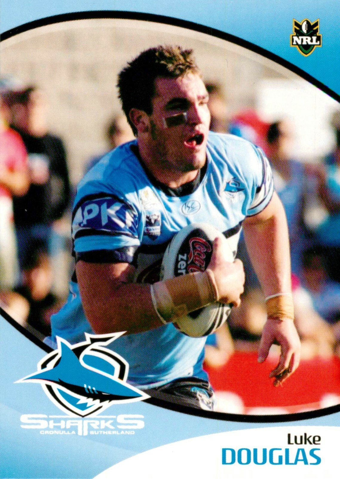2009 CRONULLA SHARKS NRL Card LUKE DOUGLAS Daily Telegraph | eBay Australia