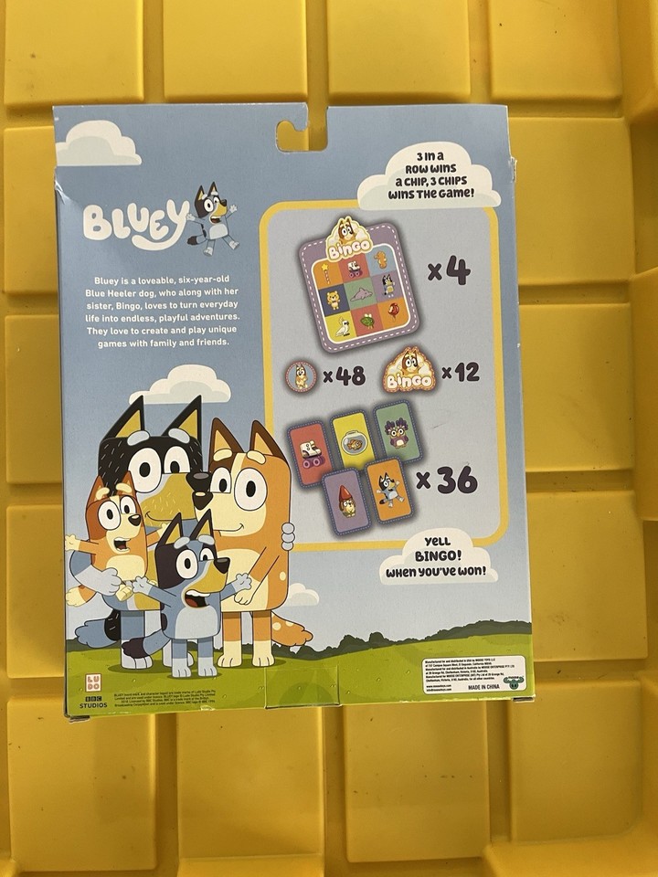 New & Unopened Disney’s Bluey Bingo Game | eBay