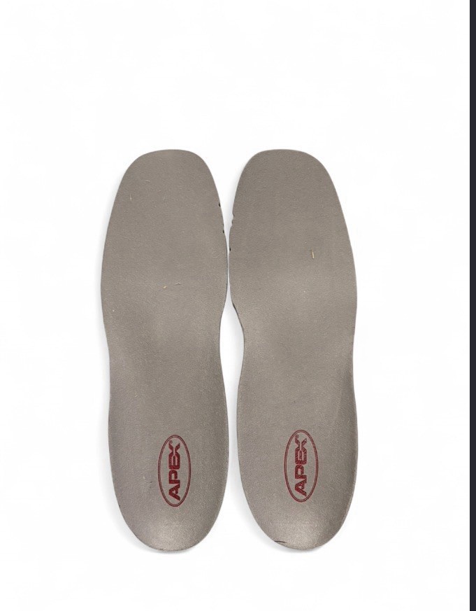 Apex M14 Shoe Insoles Gray, Comfortable Arch Support, Cushion Footbeds ...