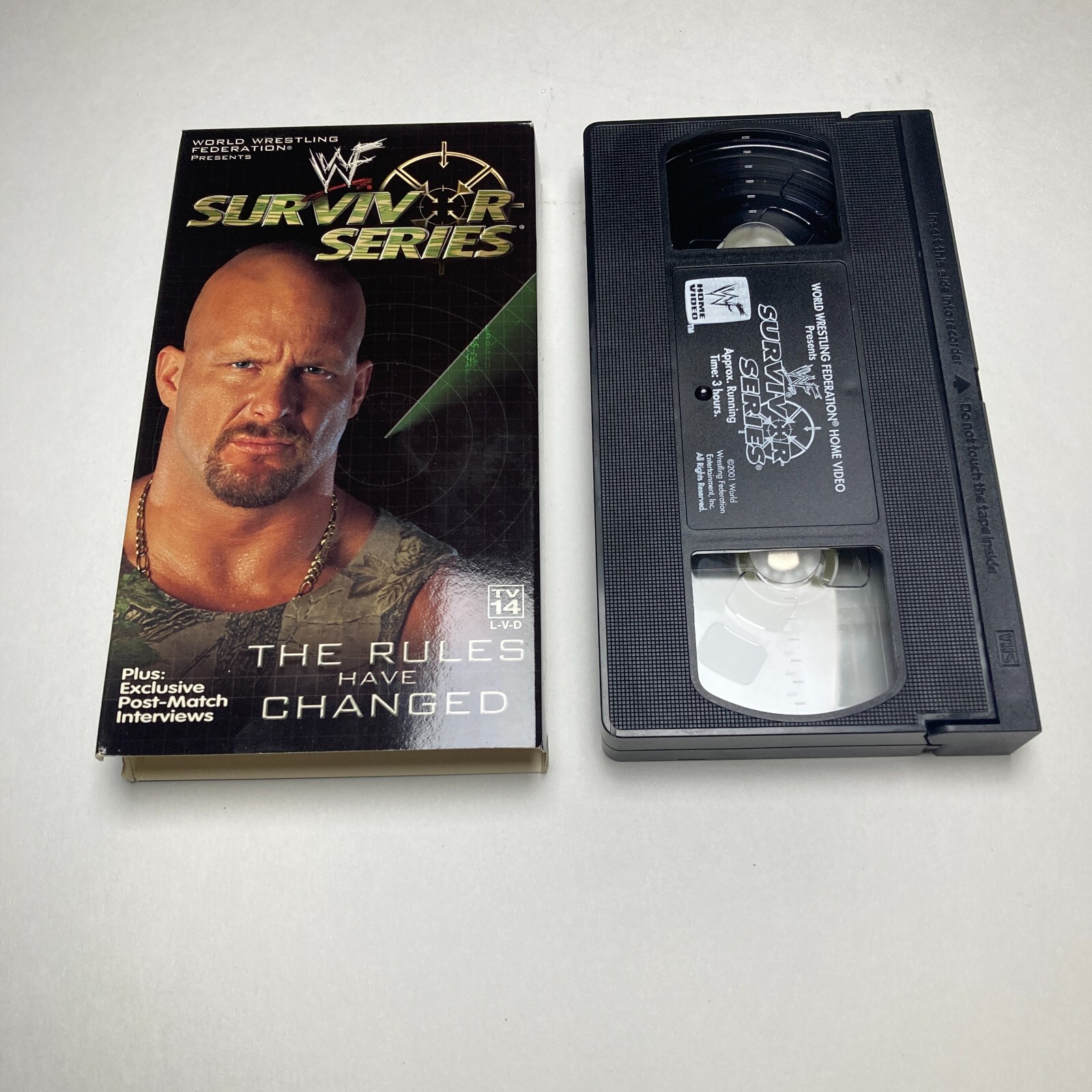 WWF - Survivor Series 2000: The Rules Have Changed (VHS, 2000) Classic ...