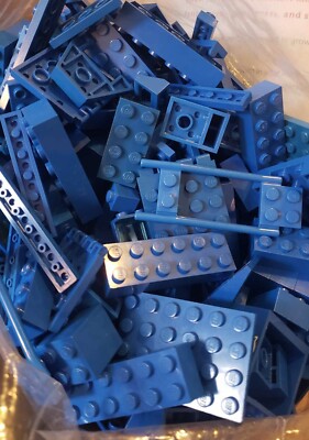 LEGO 300+ BLUE BLOCKS BRICKS AND SPECIALTY PIECES | eBay