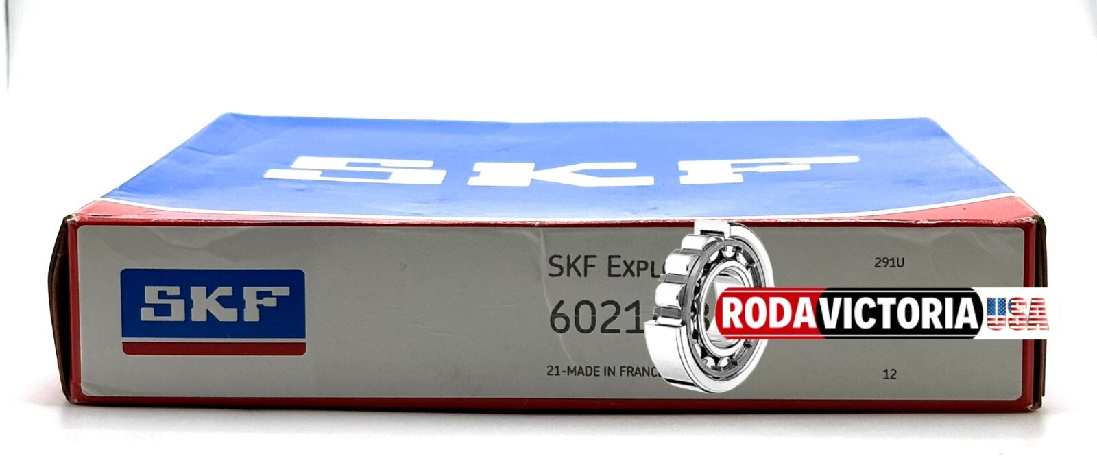 SKF 6021 C3 DEEP GROOVE BALL BEARING, OPEN TYPE, NO SEALS 105x160x26mm ...
