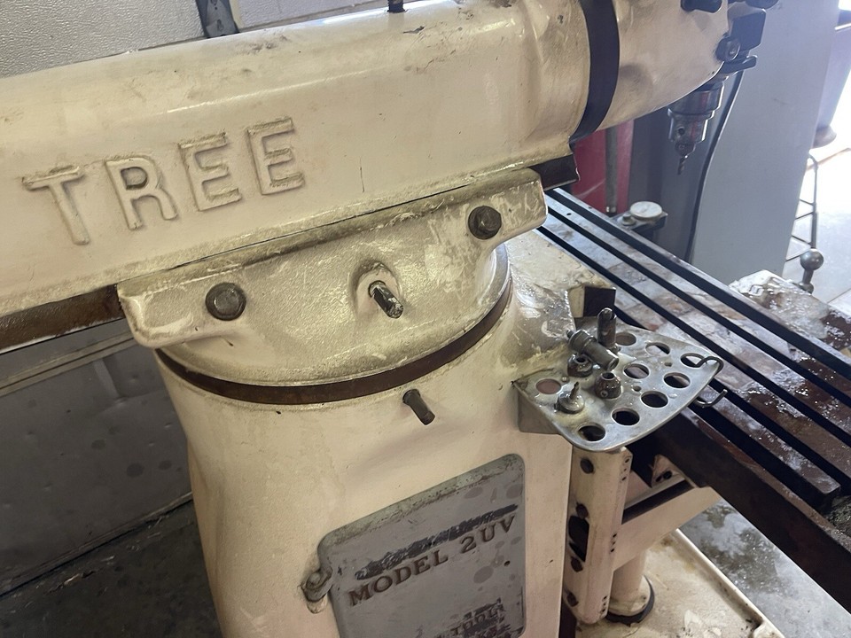 Tree Vertical mill Model 2U With 120volt Conversion Motor Local Pickup ...