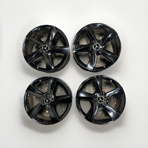 Set Of 4 MERCEDES BENZ GLE CLASS OEM 19X8.5 WHEELS RIMS 166 TYPE GLOSS ...