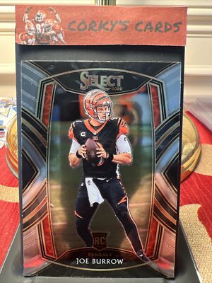 2020 Select Joe Burrow Club Level Rookie Card RC #246 Bengals | eBay