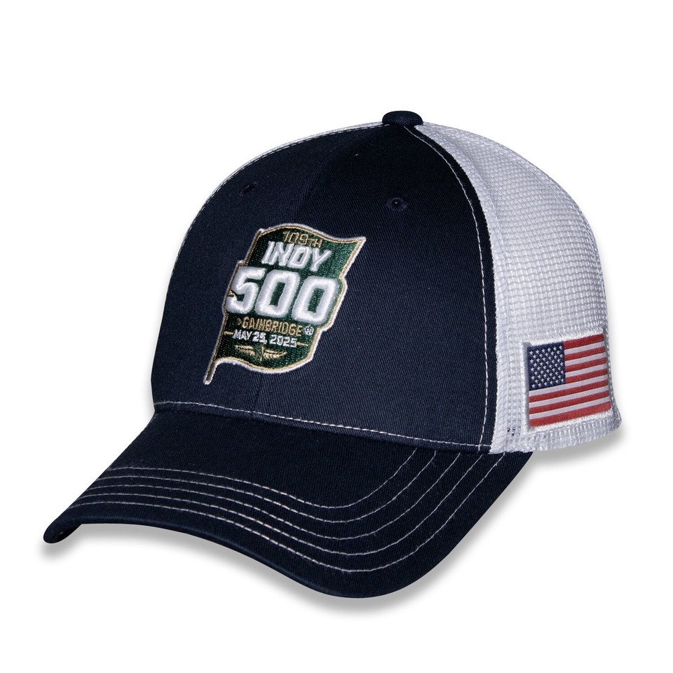 2025 Indianapolis 500 109th 500 Event Logo Mesh Snapback Hat | eBay
