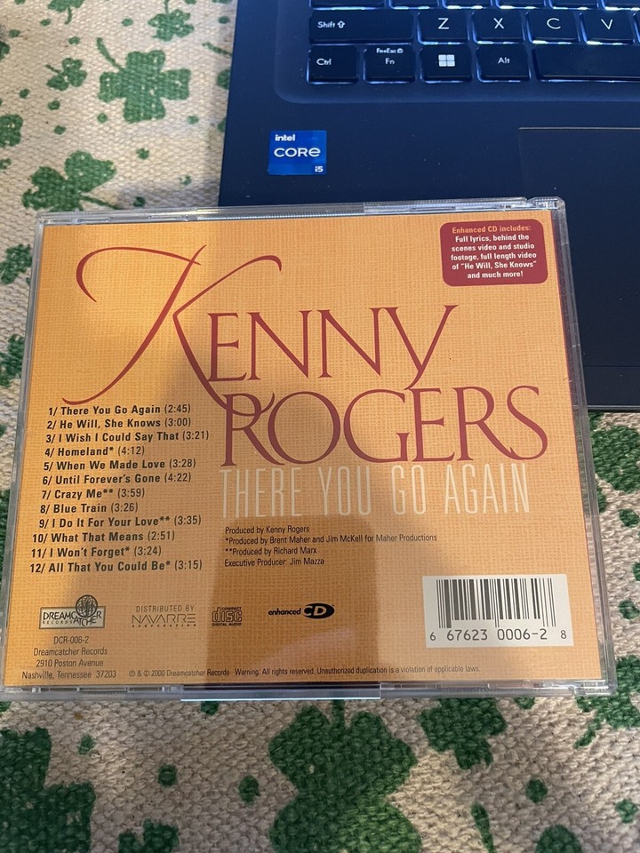 Kenny Rogers CD There You Go Again Enhanced CD | eBay