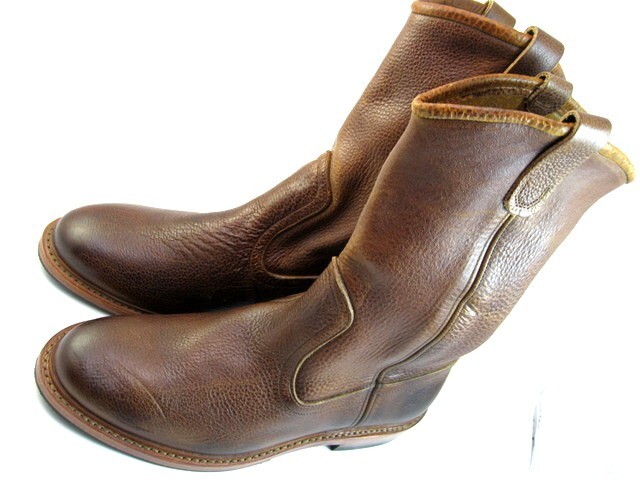 NEW Allen Edmonds "DALLAS" Roper Suede Boots 9 D Cheyenne Brown Leather ...