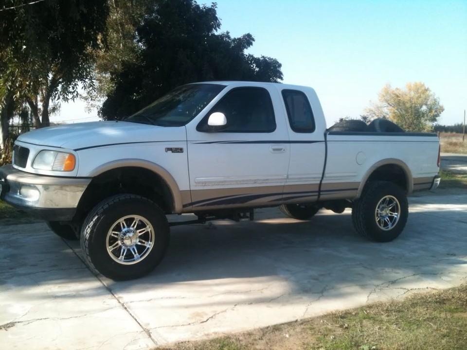 97 03 LEFT Rear Bed Patch Panel, Lower, Ford F150 Truck 1.2MM Thick ...