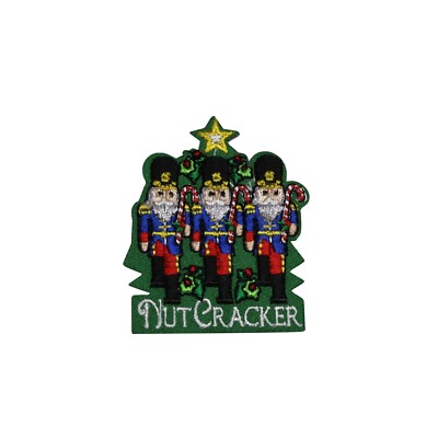 Nutcracker Embroidered Iron On Patch - Christmas 49-N | eBay
