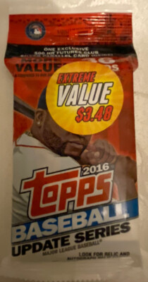 2016 Topps Baseball Update Series Value Pack | eBay