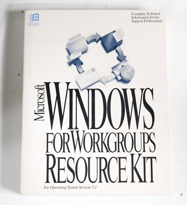Vintage Microsoft Windows for Workgroups Resource Kit ST533B25 | eBay