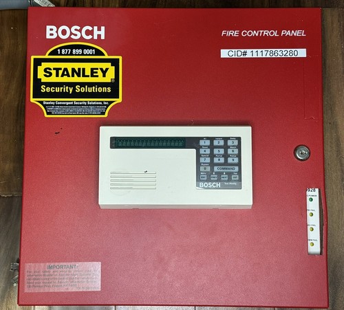 Bosch Fire Alarm Control Panel D7412GV4 w/ Bosch Panel Control Box | eBay