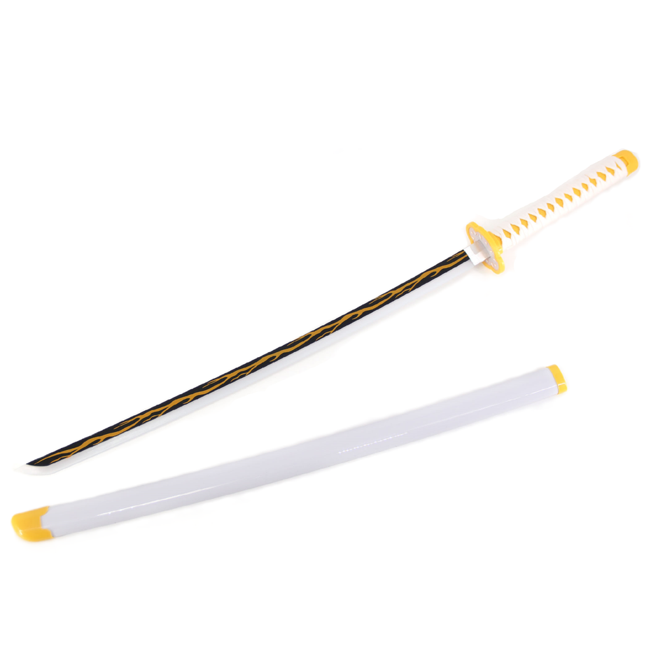 Demon Slayer Sword Zenitsu LED Light Up Sword Demon Slayer | eBay UK