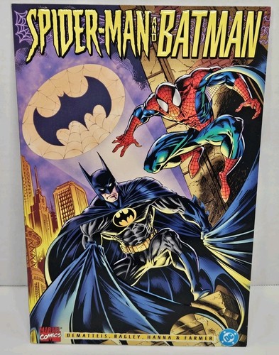 Spider-Man & Batman #1 Marvel Comics 1995 DC Crossover Mark Bagley ...
