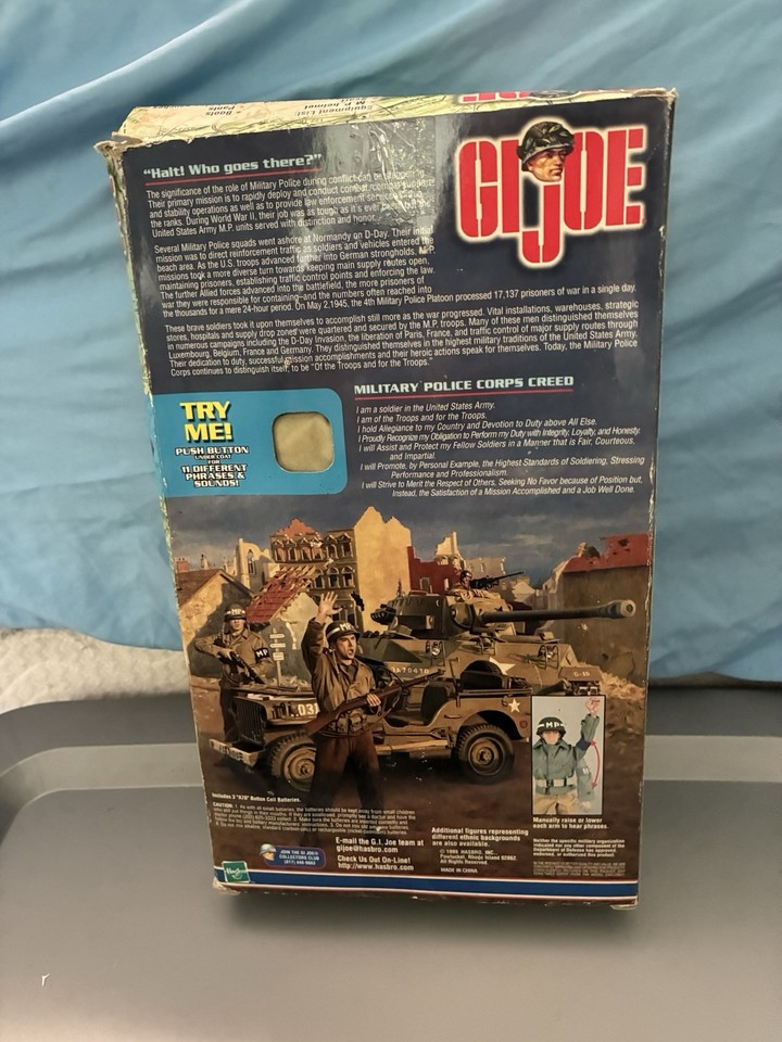 Large Lot Of GI Joe 12 Inch Vintage Action Figures In Original ...