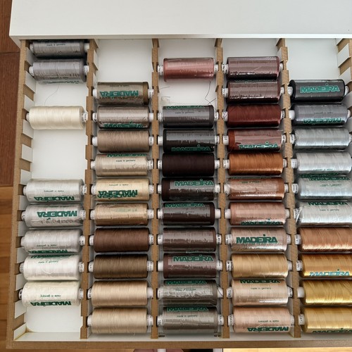 Madeira Thread Treasure Chest Germany 6-Drawer 1000yd Viscose 284 ...