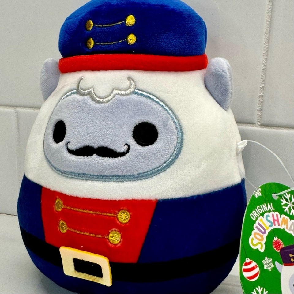 Yuri, The Yeti Nutcracker Holiday Squad 2024 Plush Squishmallow, 8 ...