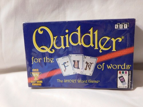 Quiddler Card Game The Short Word Game Vintage NEW in BOX | eBay