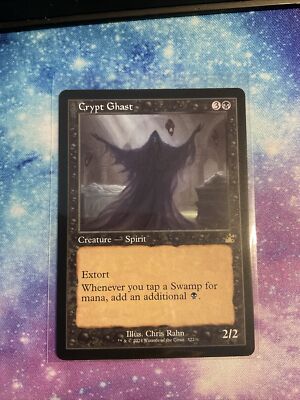 1x Crypt Ghast -- Retro Frame NM-Mint, English Ravnica Remastered MTG ...