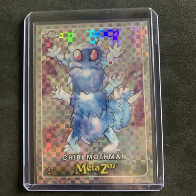 Metazoo Topps Chrome Chibi Mothman X-Fractor Parallel #11 | eBay