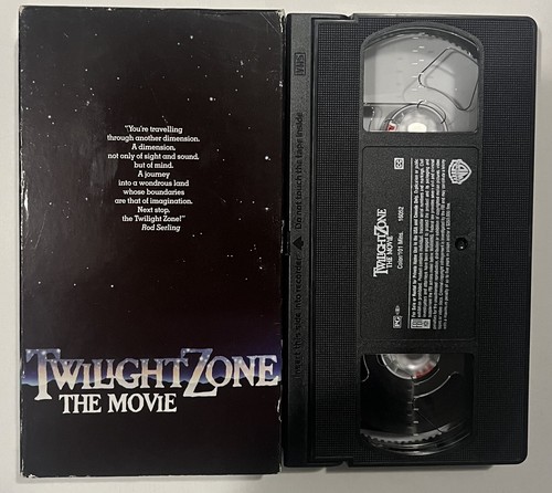Twilight Zone: The Movie VHS 1983 Horror Sci Fi Anthology TESTED ...