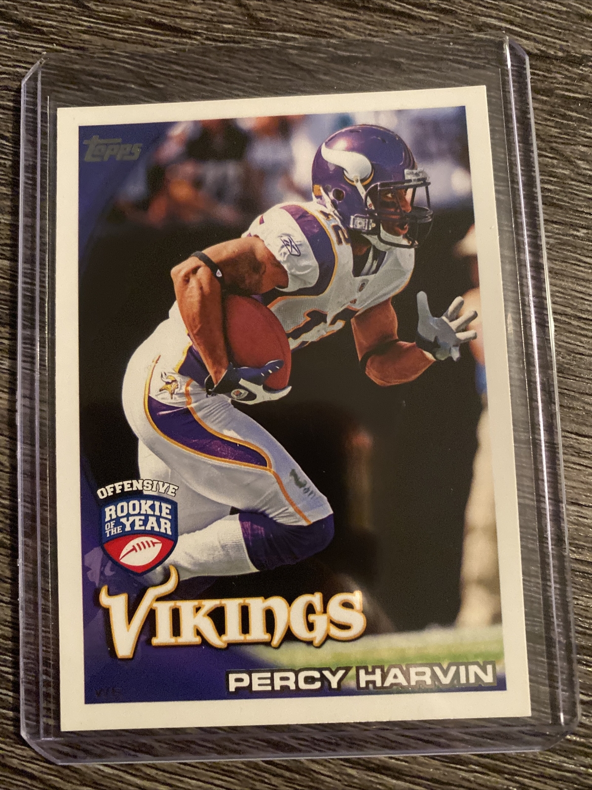 2010 Topps Percy Harvin Offensive Rookie Of The Year #333 Minnesota ...