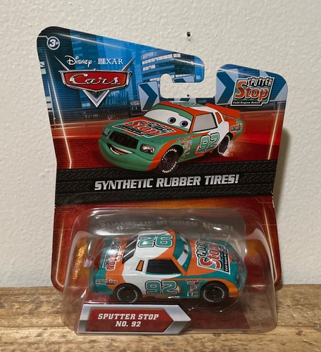 Disney Pixar Cars Sputter Stop No. 92 With Synthetic Rubber Tires Kmart ...