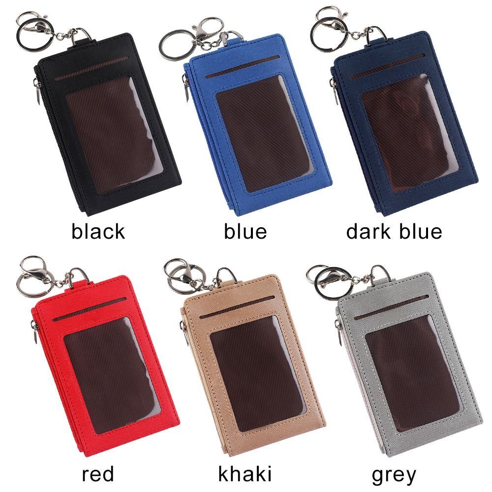 Wallet Carabiner Style Card Bag ID Lanyard Name Tag Key Chain Card ...