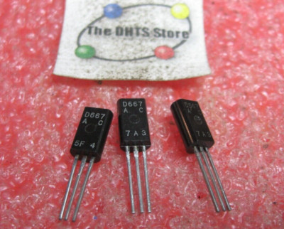 2SD667 D667 NPN Silicon Small Signal Transistor Si - NOS Qty 3 | eBay