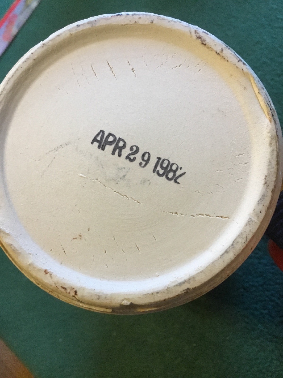 Vintage Schulers Bar Scheeze Canister Crock 1979 Lid Rubber Seal 5 ...