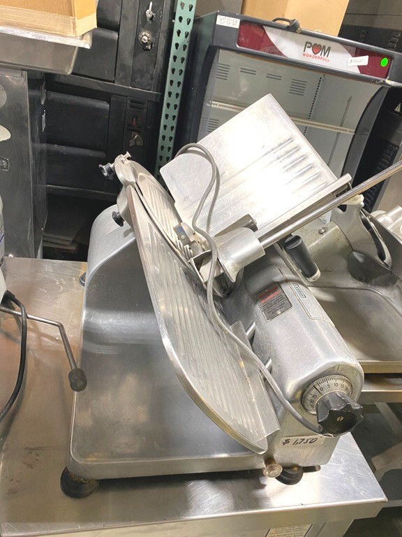 SLICER/ # 3 / DELI MEAT & CHEESE HOBART- 1712 COMMERCIAL Manual Slicer ...