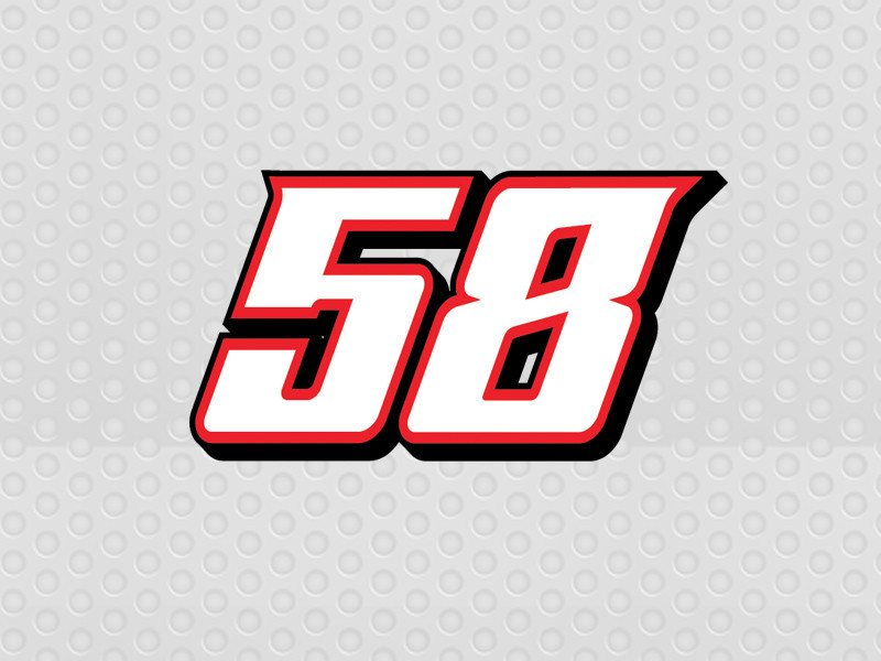 Custom Race Car Numbers Vinyl Decal Kit Value Package Late Model IMCA ...