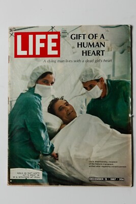 Life Magazine December 15, 1967 Gift of a Human Heart | eBay
