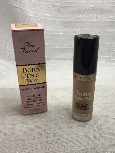 TOO FACED BORN THIS WAY SUPER COVERAGE MULTI-USE CONCEALER LIGHT BEIGE ...