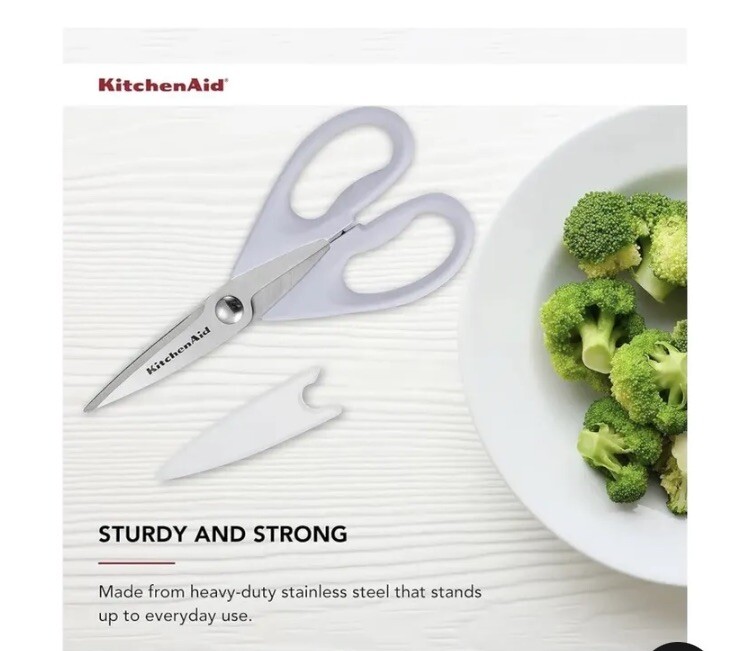 KitchenAid Utility Shears Premium Grade Stainless Steel Blades ...