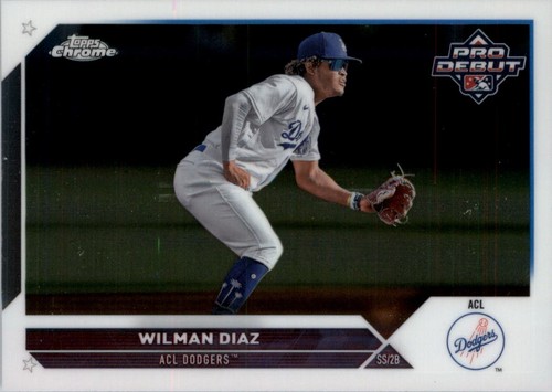 2023 Topps Pro Debut Chrome #PDC22 Wilman Diaz - BB | eBay