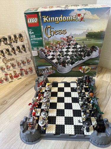 LEGO Kingdoms Retired Chess Set 2012 (853373) 99 % Complete with ...