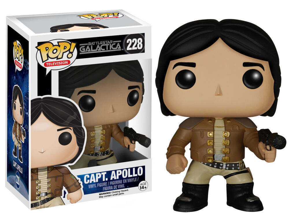 Funko Pop! Vinyl: Battlestar Galactica - Captain Apollo #228 for sale ...