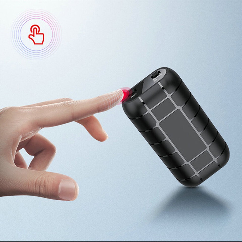 500 Hrs Mini Spy Voice Activated Recorder Digital Audio Magnetic 64GB ...