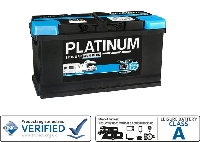 Platinum AGMLB6110L 12V Sealed 110ah Leisure Battery for sale online | eBay