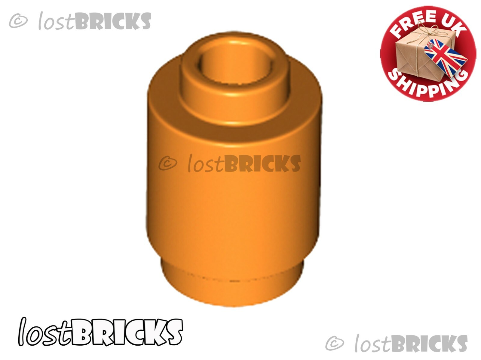 LEGO - Part 3062 - Pack of 10 x NEW LEGO Bricks Round 1x1 + SELECT ...