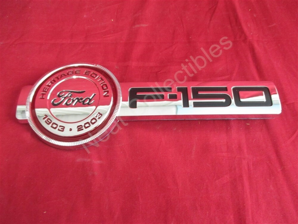 NOS OEM Heritage Edition Ford F-150 Nameplate Emblem 2003 Pair for sale ...