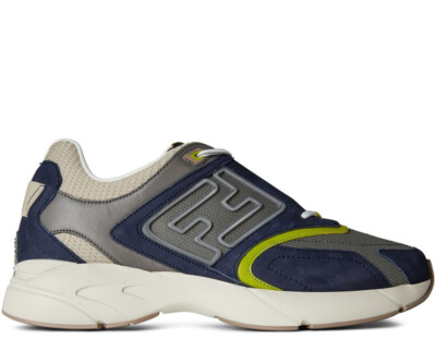 FENDI FASTER TRAINER FF LOGO SNEAKERS MEN SHOES MADE IN ITALY ...