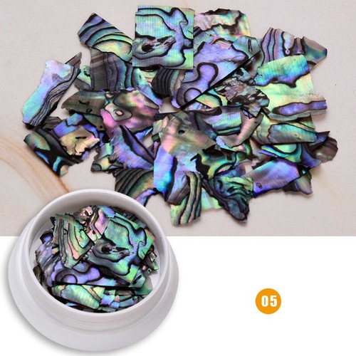1 Box Shell Paper Abalone Flake Slice Sequin Fragment DIY Crafts Nail ...