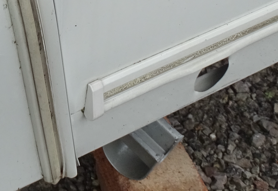 New Lunar Caravan Genuine OEM Skirt Rail End Caps, RH & LH Pair, Lower ...