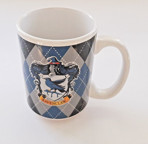 Harry Potter Ravenclaw House Crest Ceramic Mug Argyle Pattern 12oz ...