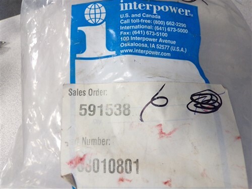 INTERPOWER / PANEL COMP CONN POWER PL 3 POS ST CABLE MOUNT PAIR (2 ...