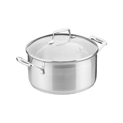 20cm/3.5L Dutch Oven/Casserole Pot SCANPAN Impact Cookware Kitchen Stew ...